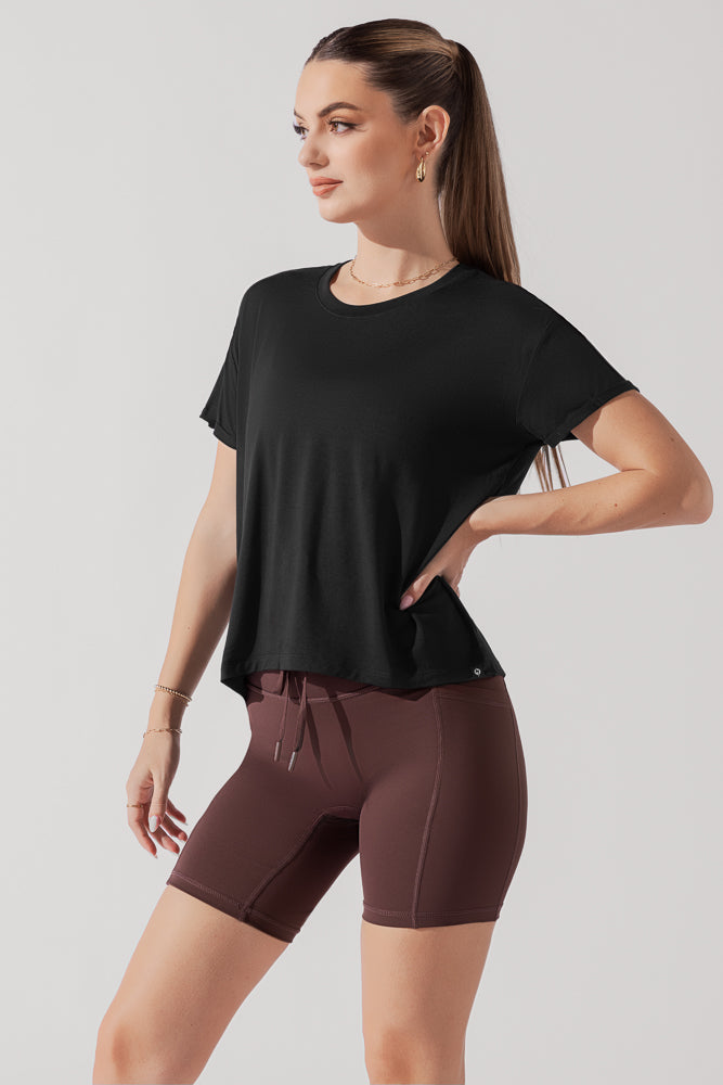 The Perfect Tee - Black – POPFLEX®