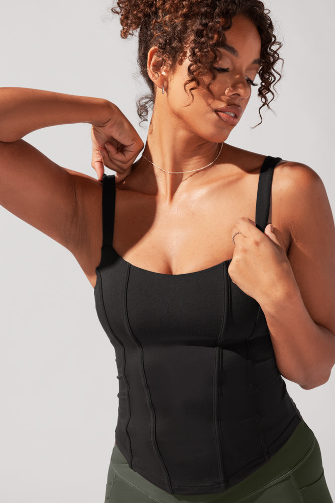 Corset Cami - Black – POPFLEX®