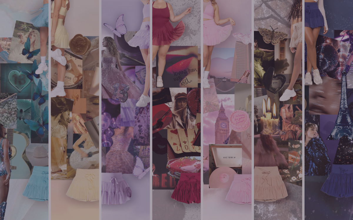 A Pirouette Skort for Every Taylor Swift Era – POPFLEX®