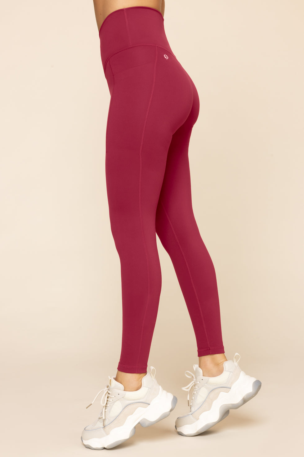 Crisscross Hourglass® Legging with Pockets - Ruby – POPFLEX®