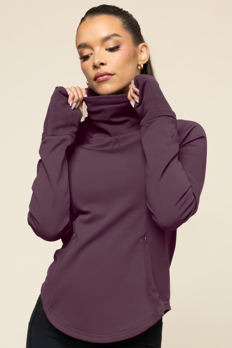 Chasing Pavements Mockneck Pullover – POPFLEX®