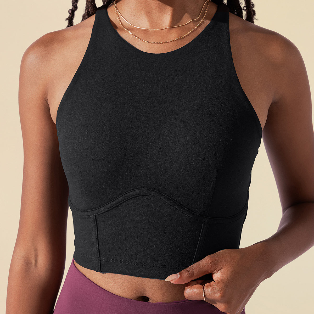 Cleo Corset Crop Bralette - Black – POPFLEX®