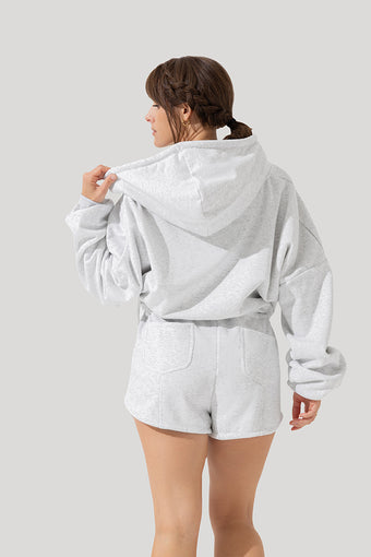 Cloud Romper - Heather Grey – POPFLEX®