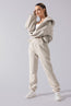 Cloud Rollover Sweatpant - Seashell – POPFLEX®