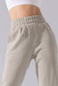 Cloud Rollover Sweatpant - Seashell – POPFLEX®