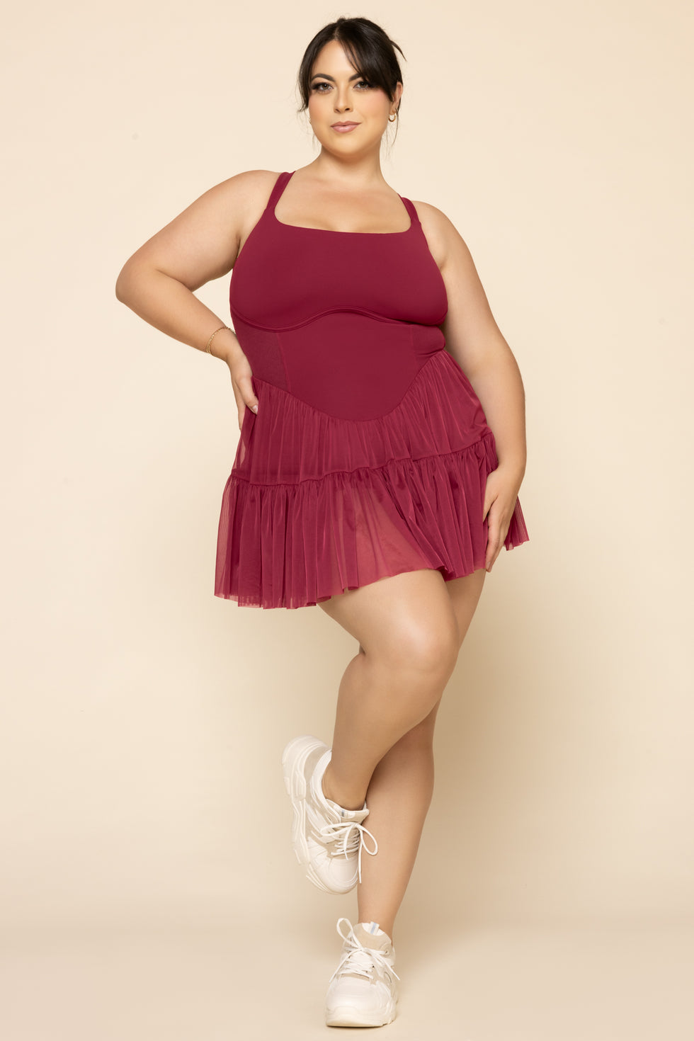 Corset Pirouette Dress - Ruby – POPFLEX®