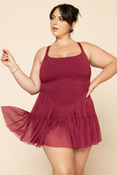 Corset Pirouette Dress - Ruby – POPFLEX®