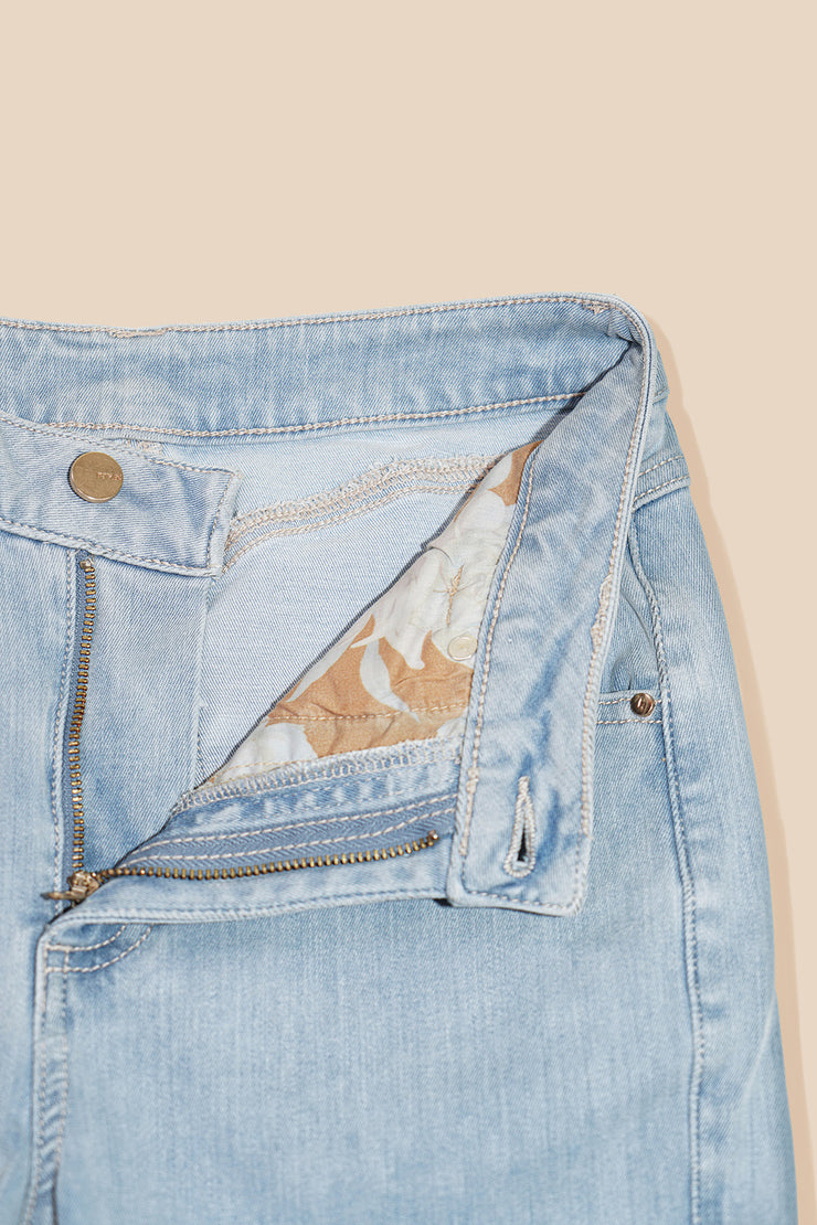 Superstretch Straight Leg Jeans- Light Wash – POPFLEX®