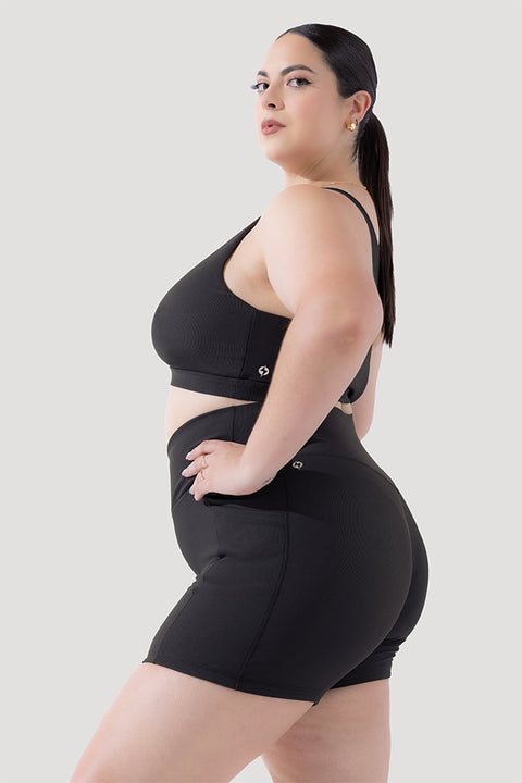 Deep Darling Bra (Ribbed) - Dark Charcoal – POPFLEX®