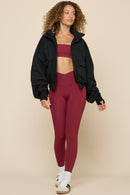 Cloud Bomber Jacket - Black – POPFLEX®