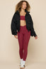 Cloud Bomber Jacket - Black – POPFLEX®