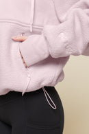 Find Your Inner Fleece Jacket - Soft Lilac – POPFLEX®