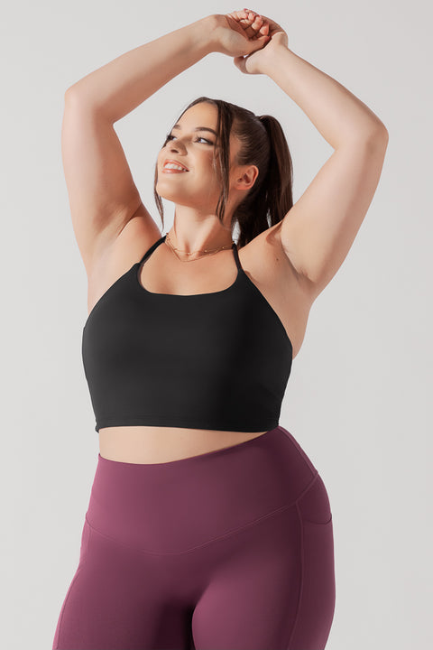 Flexy Crop Top - Black – POPFLEX®