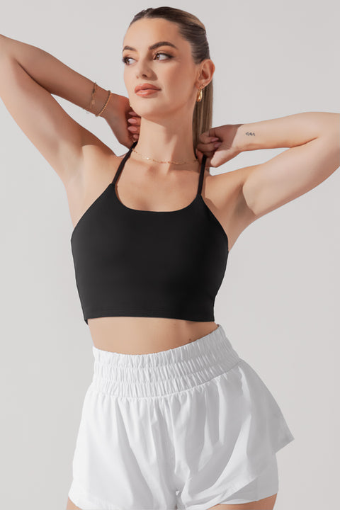 Flexy Crop Top - Black – POPFLEX®