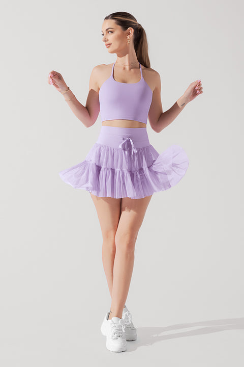Pirouette Skort - Digital Lavender – POPFLEX®