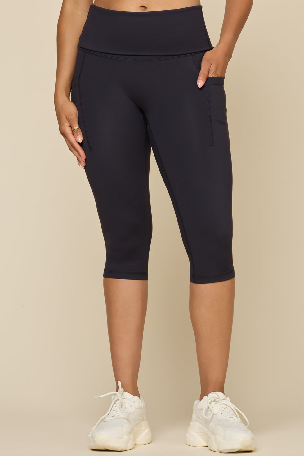 Foldover Capri - Cool Black – POPFLEX®