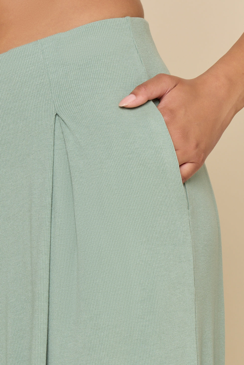 Go with the Flow Wide Leg Pant - Evening Moss – POPFLEX®