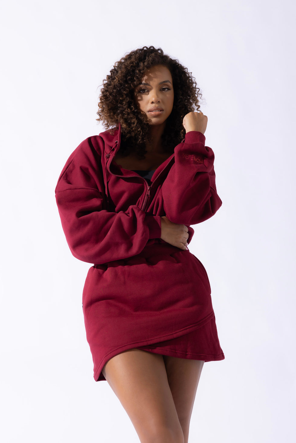 Game Day Dress - Crimson – POPFLEX®