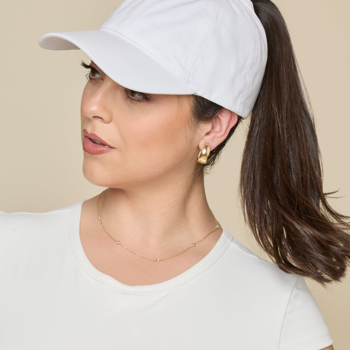 Game Day High Ponytail Cap – POPFLEX®