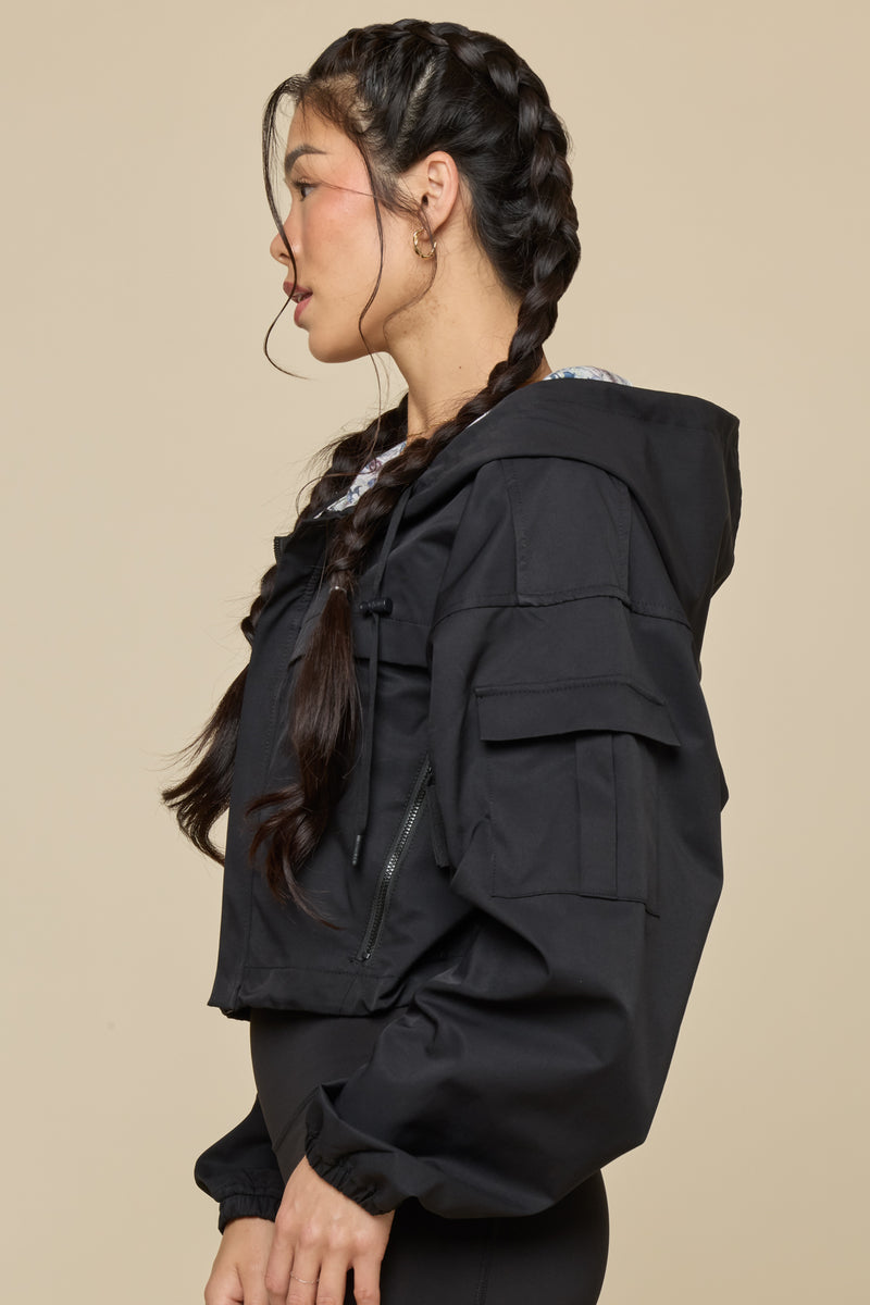 Packable Windbreaker - Black – POPFLEX®