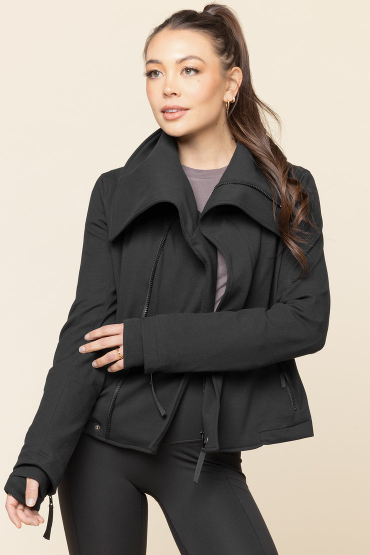 Heart Racer Moto Jacket - Black – POPFLEX®