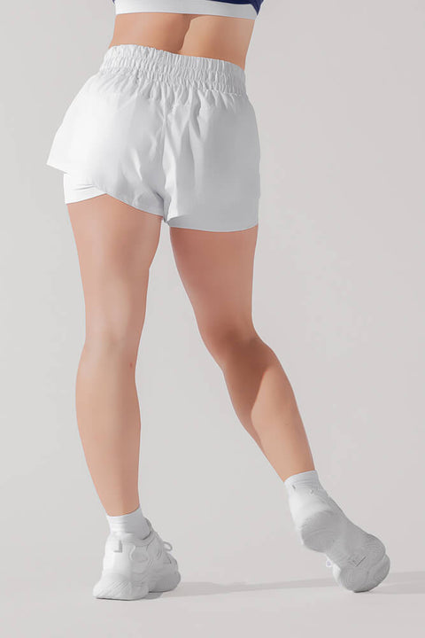 High Waisted Supershort™ - White – POPFLEX®