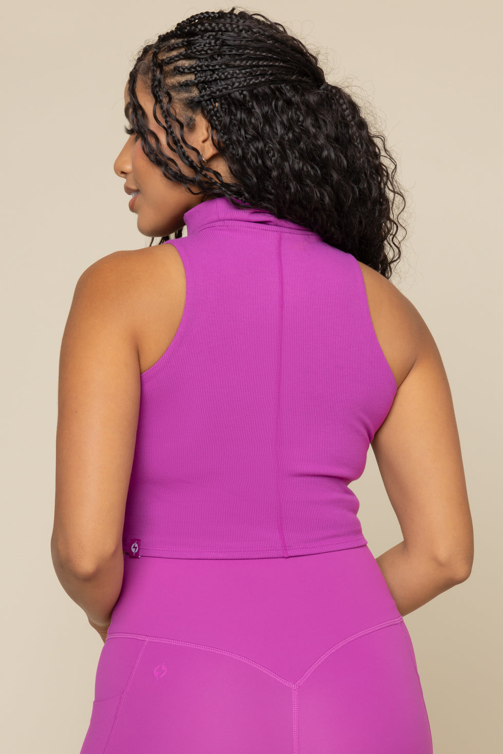 I Feel Cute Crop Top - Royal Orchid – POPFLEX®