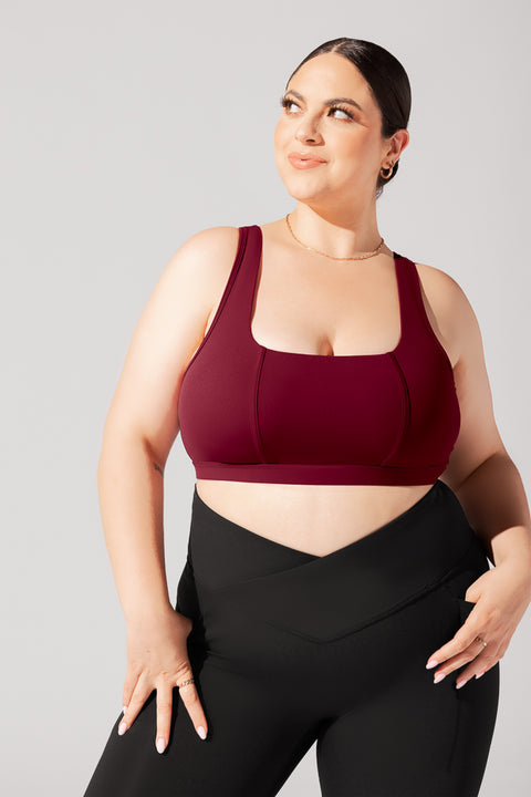 Corset Bra - Crimson – POPFLEX®