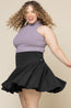 Twirl Skort (Longer) - Black – POPFLEX®