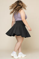 Twirl Skort (Longer) - Black – POPFLEX®