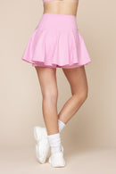 Twirl Skort - Bubblegum – POPFLEX®