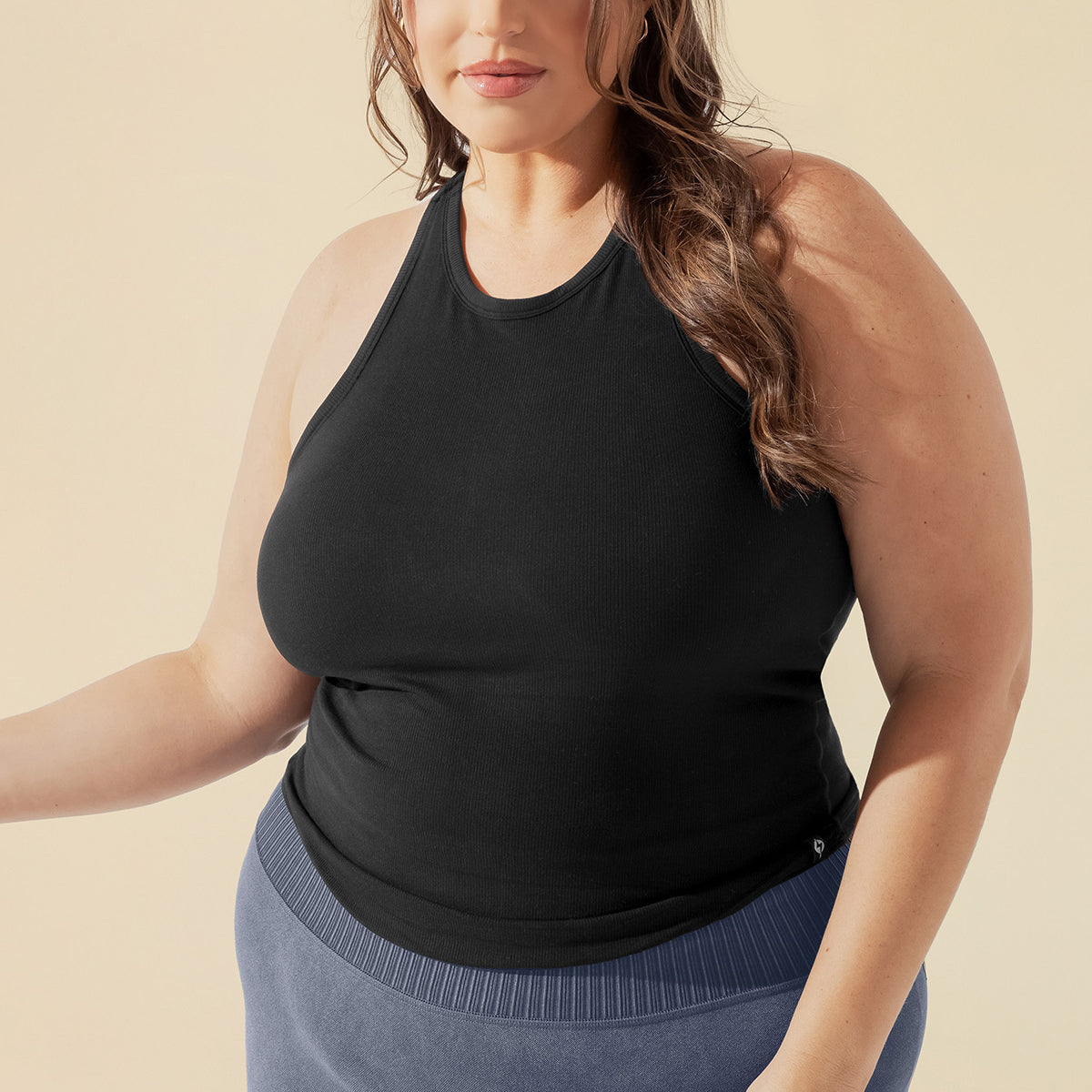 Not Your Typical Tank (Built-in Bra) - Black – POPFLEX®