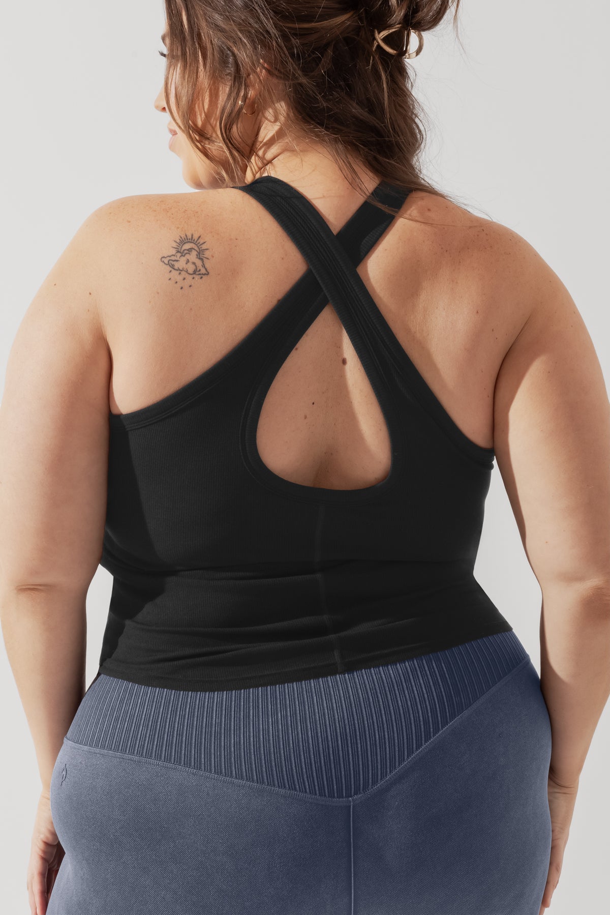 Not Your Typical Tank (Built-in Bra) - Black – POPFLEX®