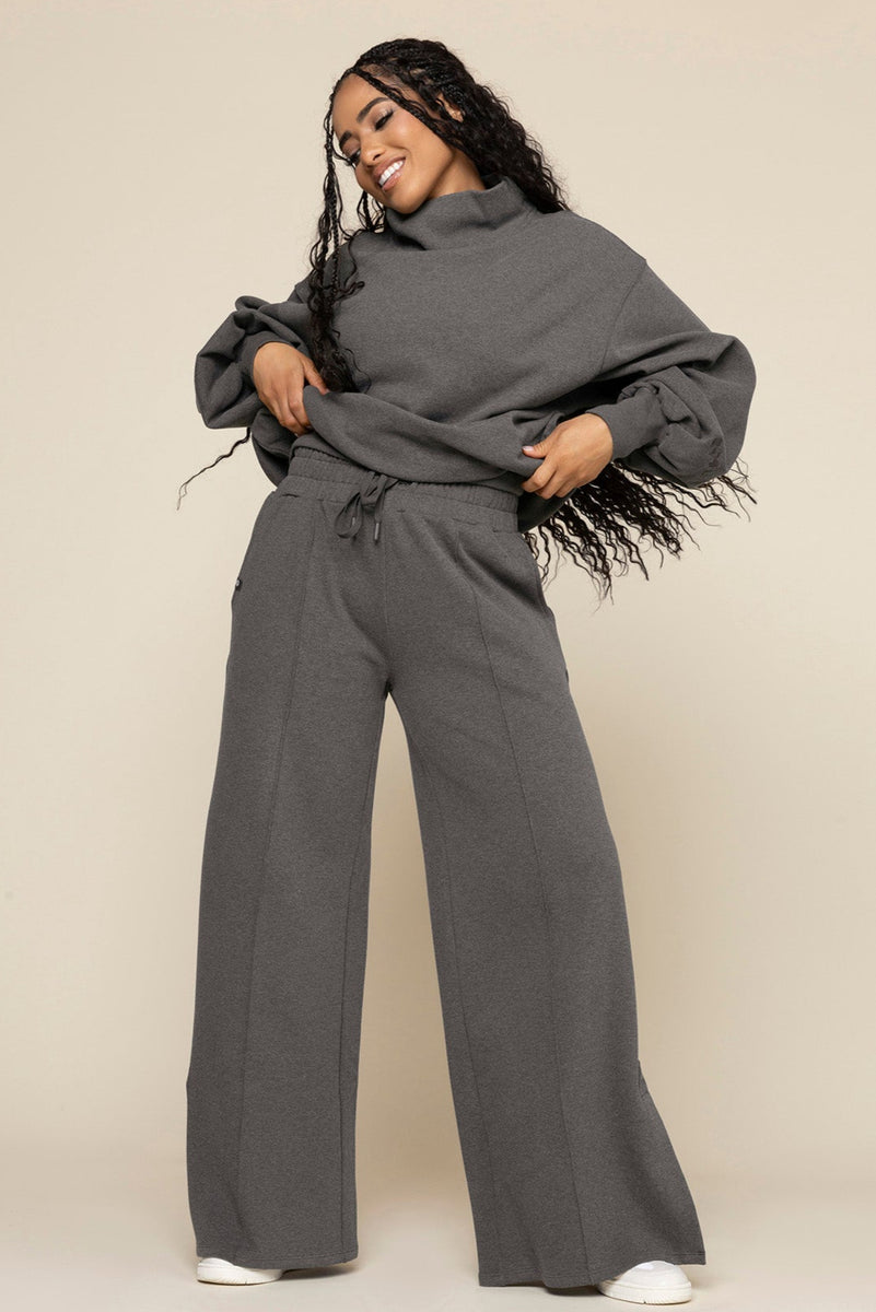 Perfect Plane Pants - Charcoal Heather – POPFLEX®