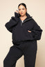 Ooey Gooey Half Zip Sweater - Black – POPFLEX®
