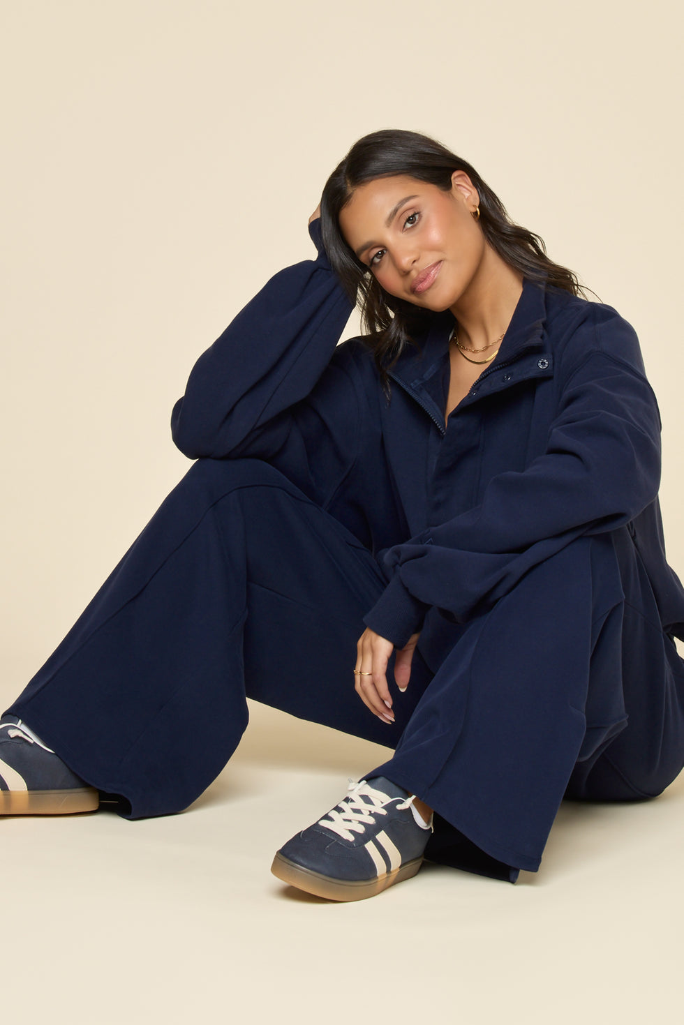 Perfect Plane Pants - Cosmic Navy – POPFLEX®