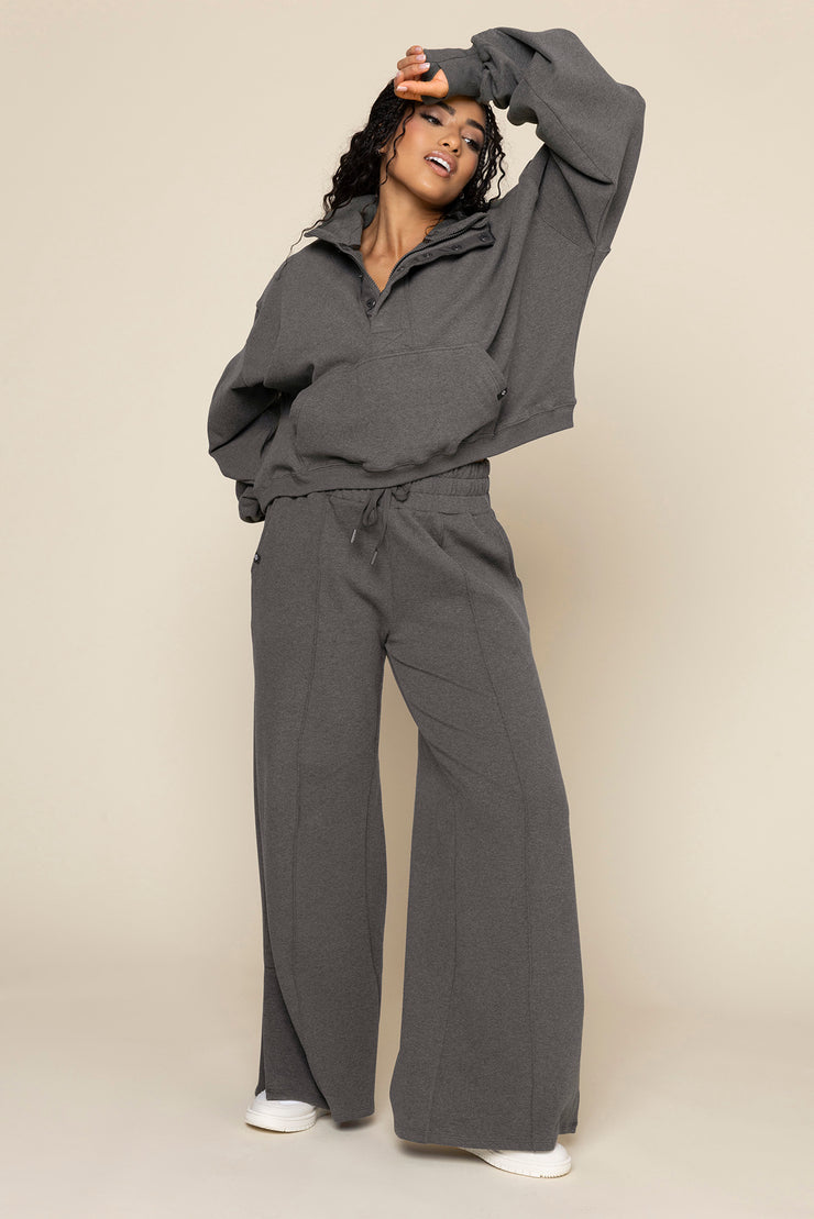 Perfect Plane Pants - Charcoal Heather – POPFLEX®