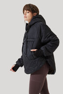 Pillow Packable Puffer Jacket - Black – POPFLEX®