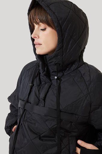 Pillow Packable Puffer Jacket - Black – POPFLEX®