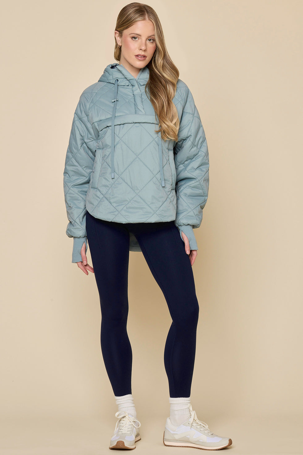 Pillow Packable Puffer Jacket - Cloudy Blue – POPFLEX®