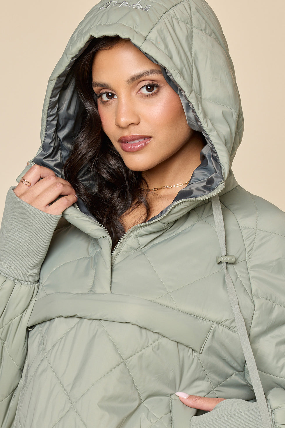 Pillow Packable Puffer Jacket - Light Sage – POPFLEX®