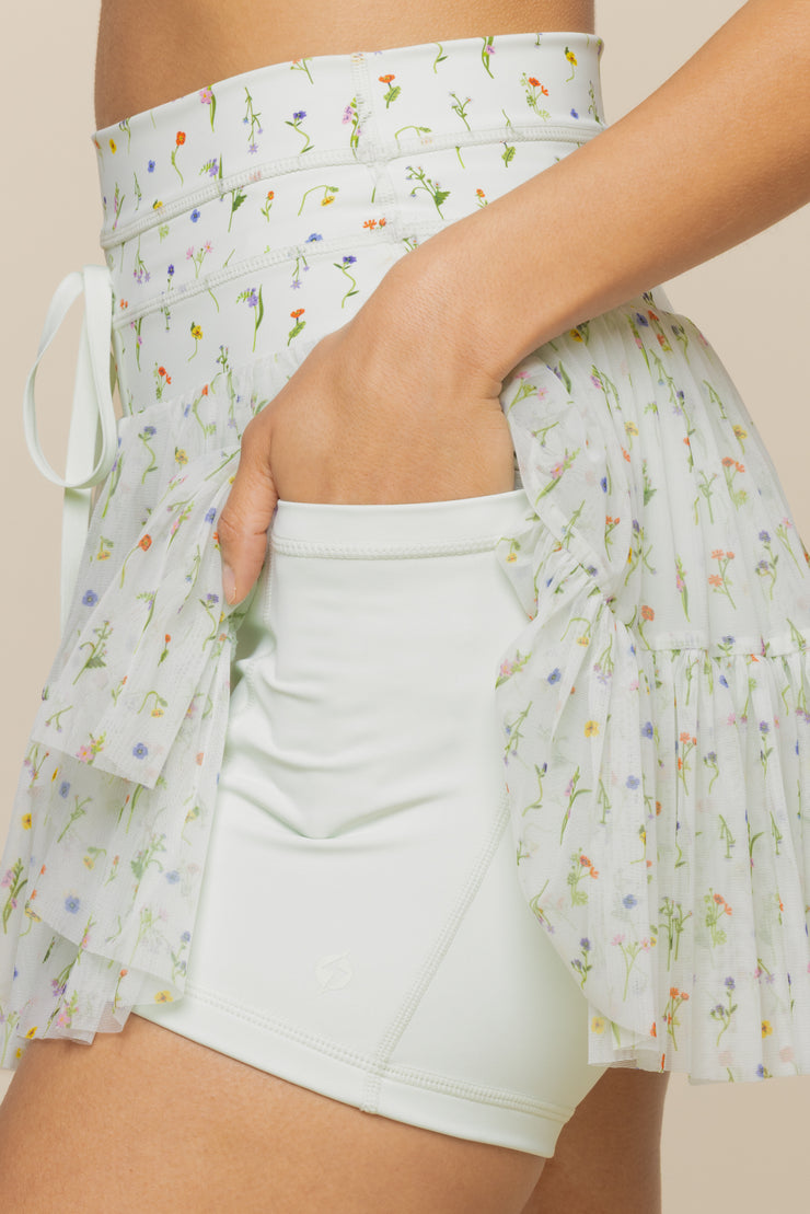 Pirouette Skort - Meadow – POPFLEX®
