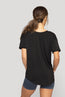 Reversible Deep V Tee - Black – POPFLEX®