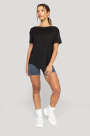 Reversible Deep V Tee - Black – POPFLEX®