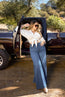Superstretch Wide Leg Jeans - Medium Wash – POPFLEX®
