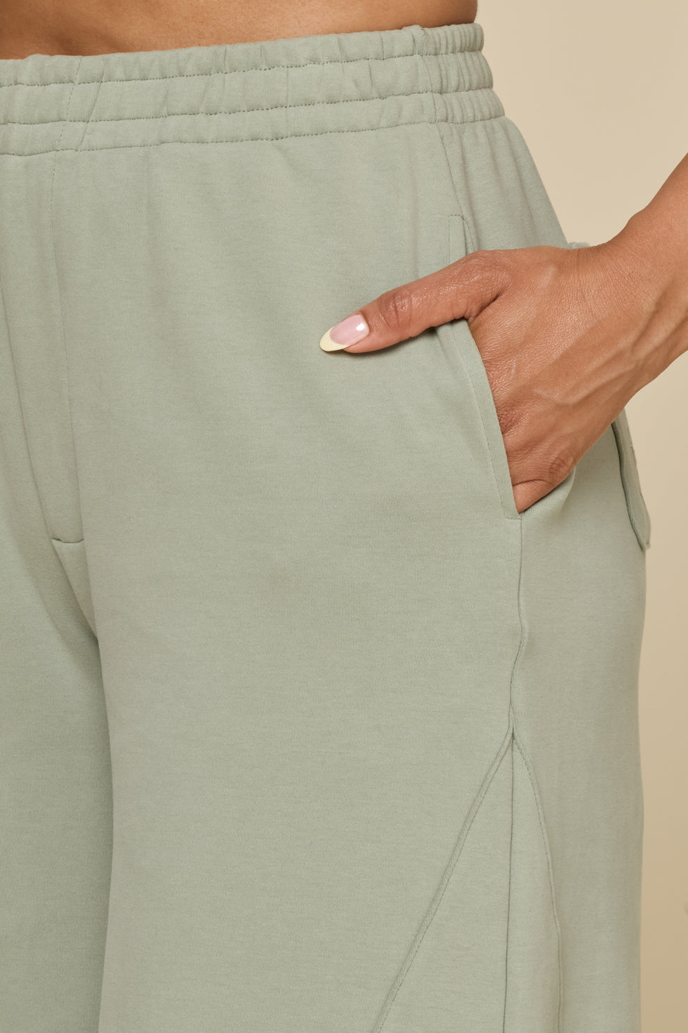 Superwide Sweatpant - Light Sage – POPFLEX®