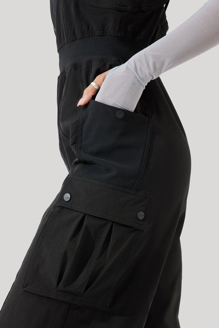 Take A Hike Overalls - Black – POPFLEX®