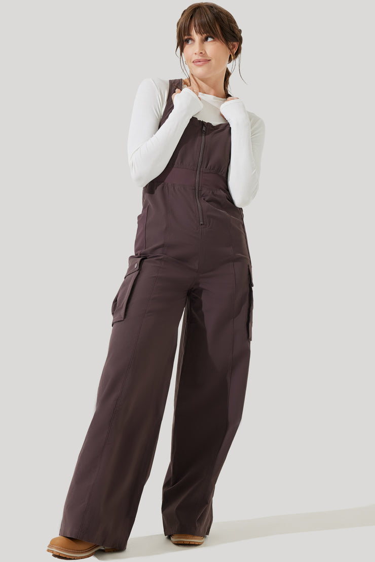 Take A Hike Overalls - Pecan – POPFLEX®