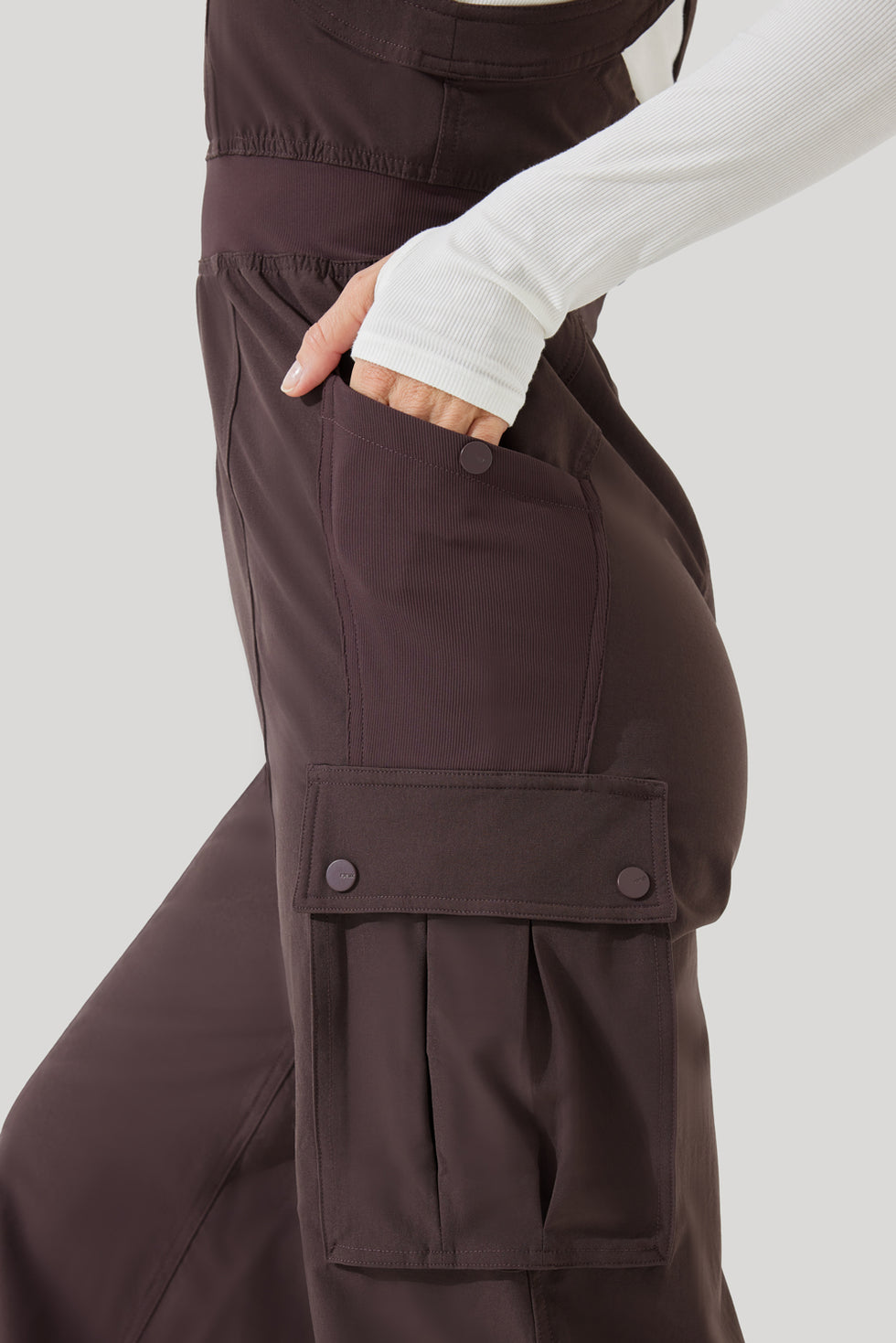 Take A Hike Overalls - Pecan – POPFLEX®