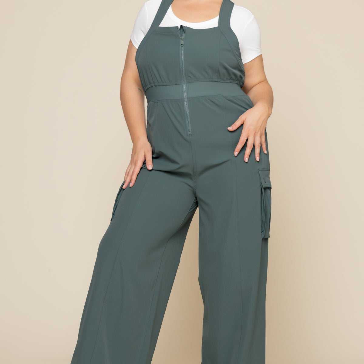 Take a Hike Overalls - Fog Green – POPFLEX®